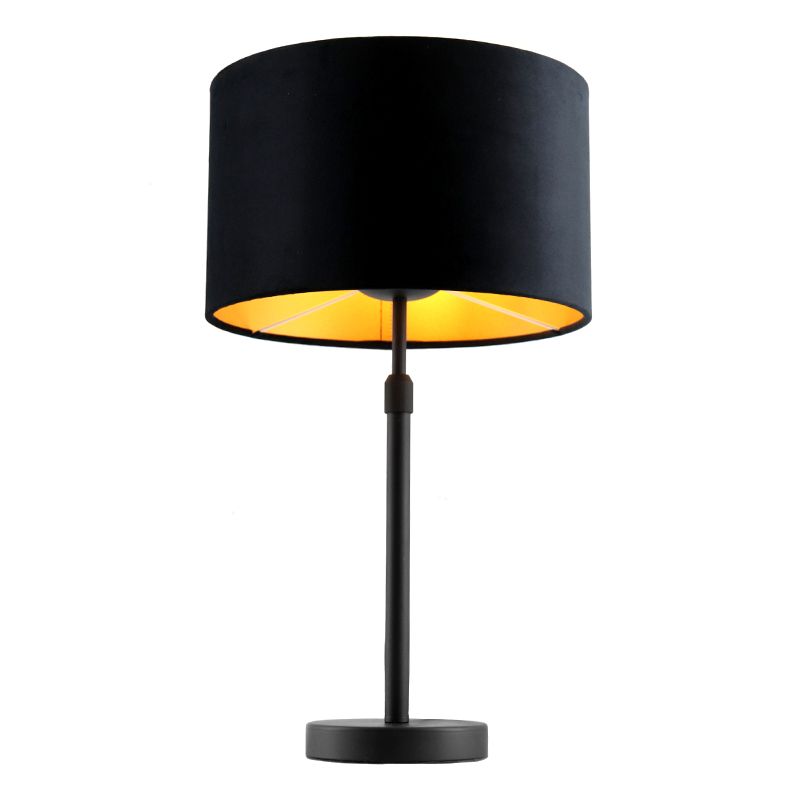 Lámpara de mesa dorada moderna, Kristianne, con interruptor | Lampgiant.es