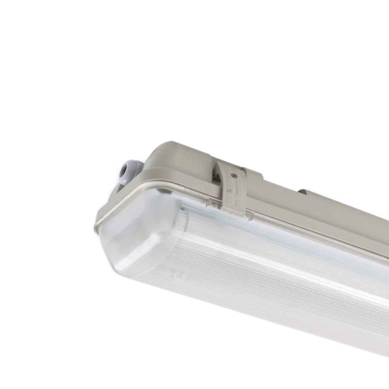 Luminaria tubo LED 120 cm impermeable - Dura - para 2 tubos LED ...