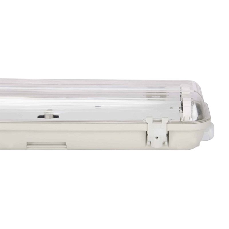 Luminaria tubo LED 60 cm impermeable - Dura - para 2 tubos LED ...