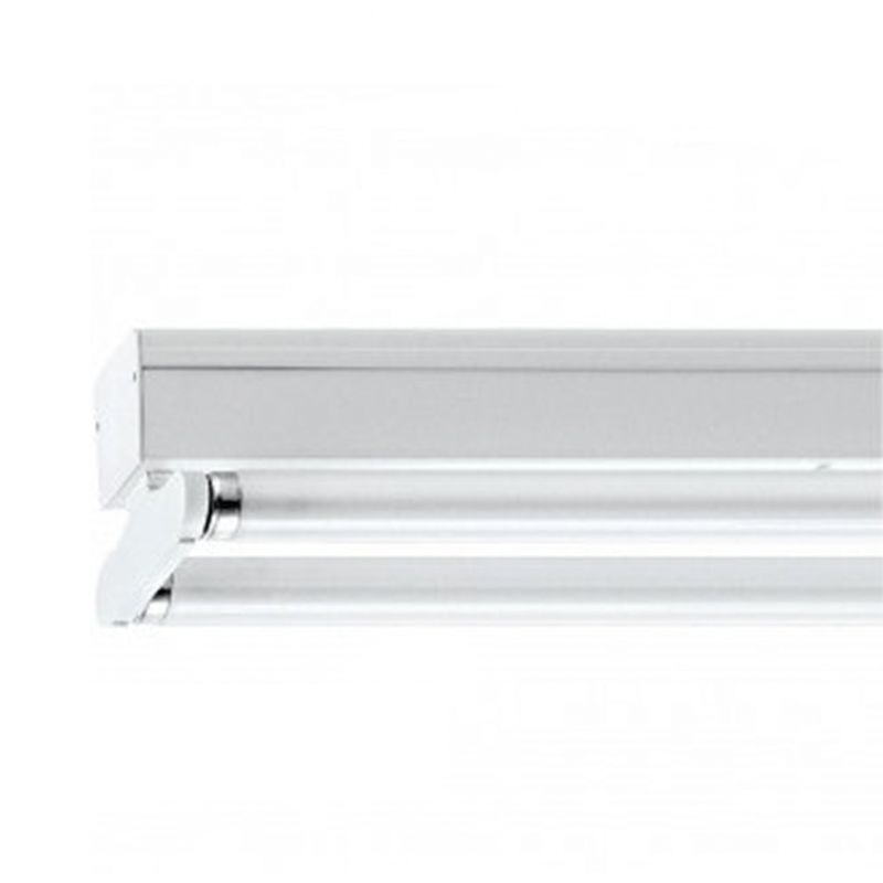 Luminaria tubo LED 120 cm - Robo - para 2 tubos LED - Philips Core ...